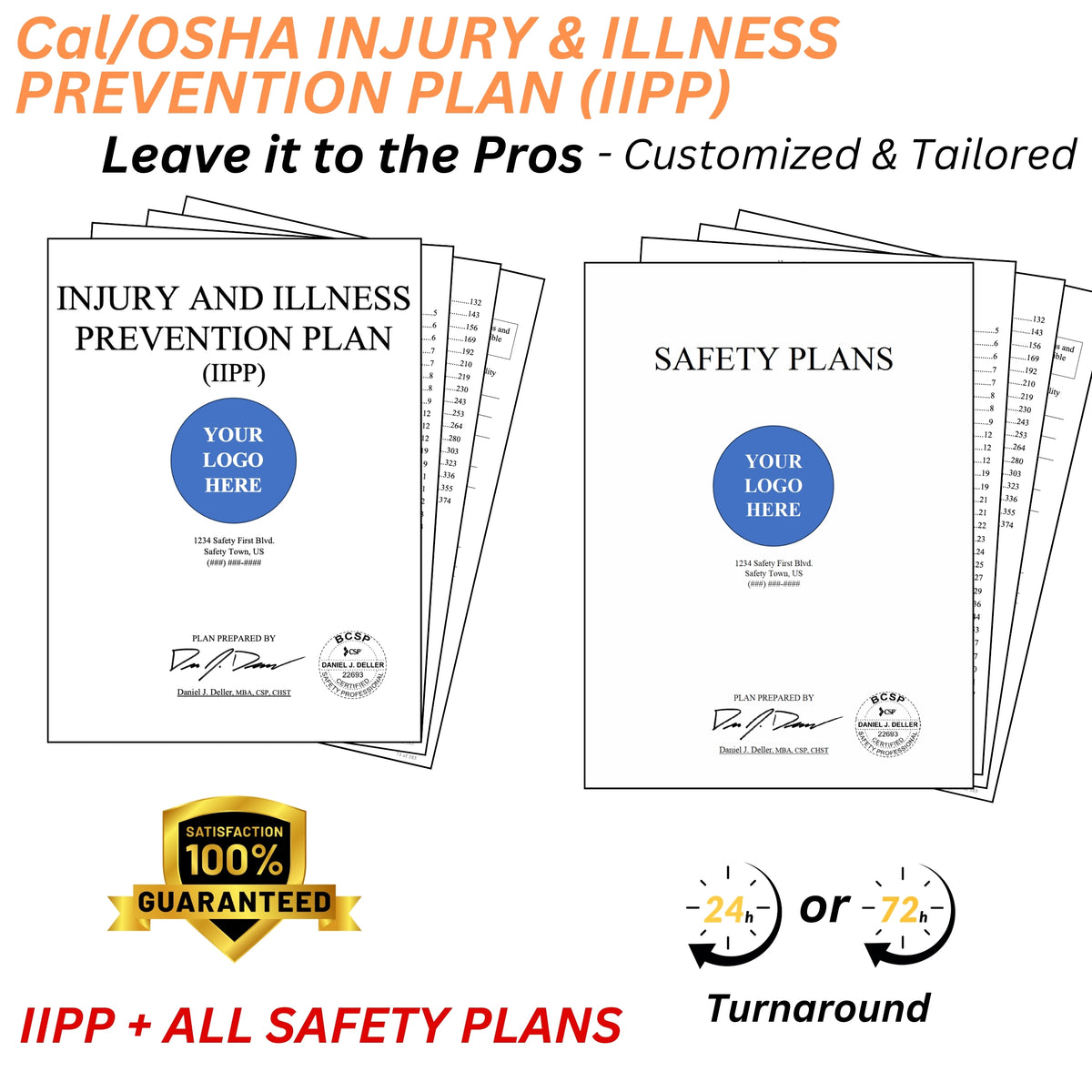 Cal/OSHA IIPP - Injury Illness and Prevention Plan (IIPP)